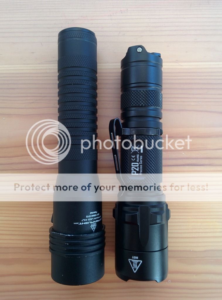 MASHUP: Nitecore P20 vs Streamlight Strion HL | Candle Power Flashlight ...