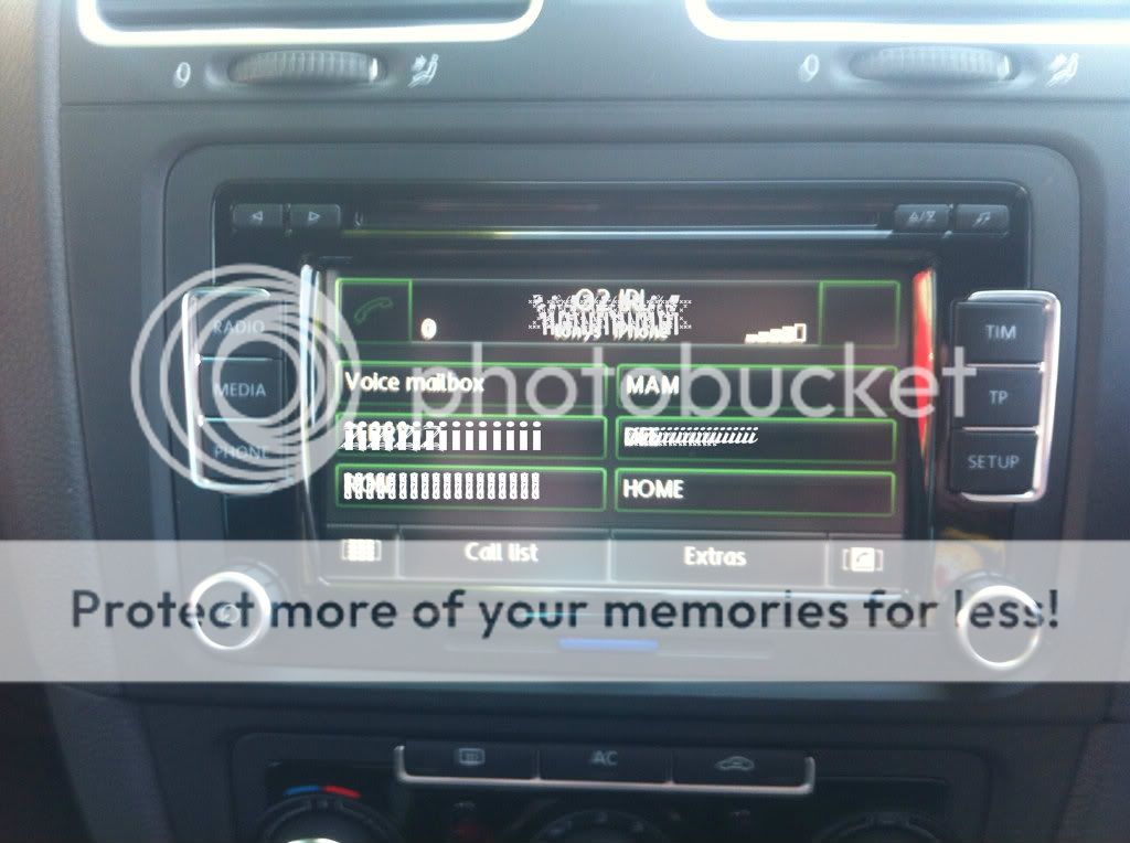 EUROPEAN RCD 510 WITH PHONE BUTTON AND REVERSE CAMERA PORT | GOLFMKV ...