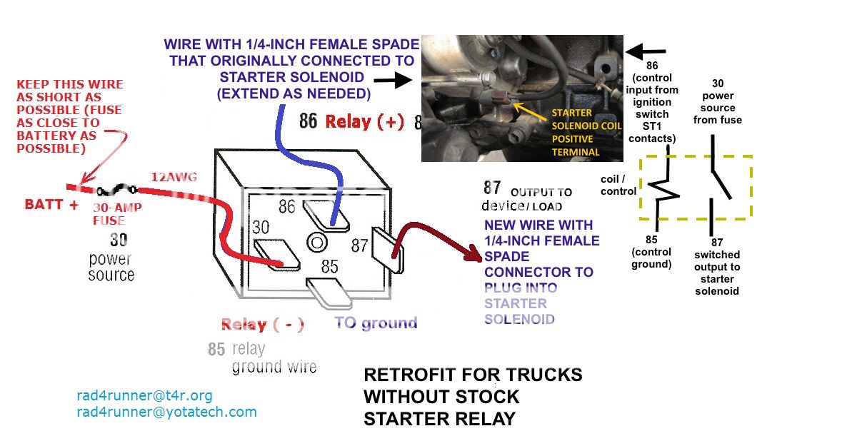 Final fix for intermittent no-crank on the 22re. - Page 5 - Toyota ...